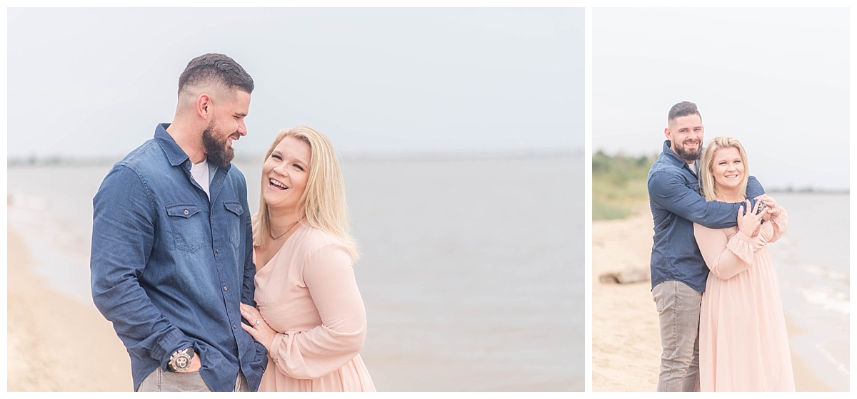 A Beachy Kent Island Engagement Session | Jess & Dave ...