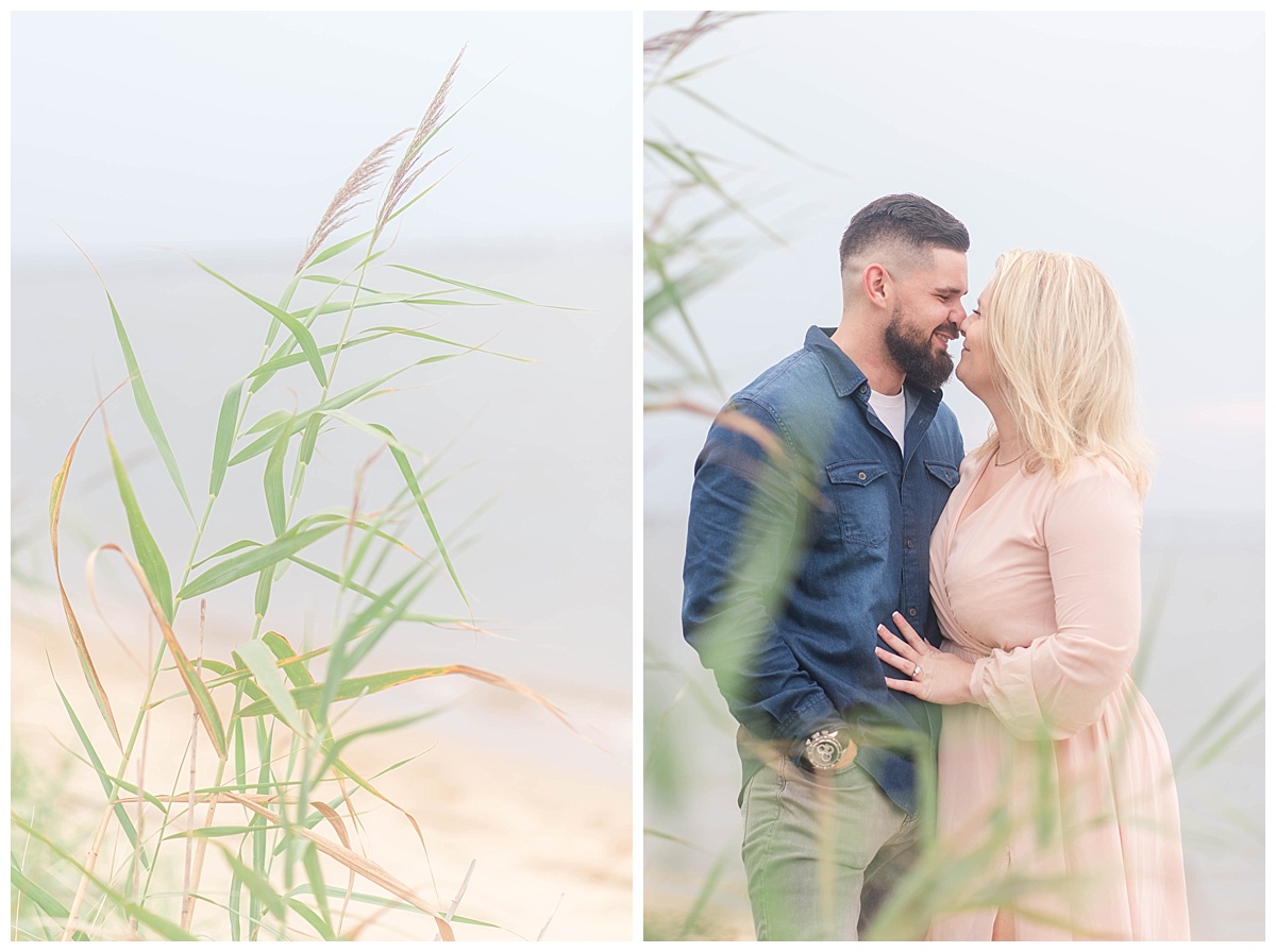 A Beachy Kent Island Engagement Session | Jess & Dave ...