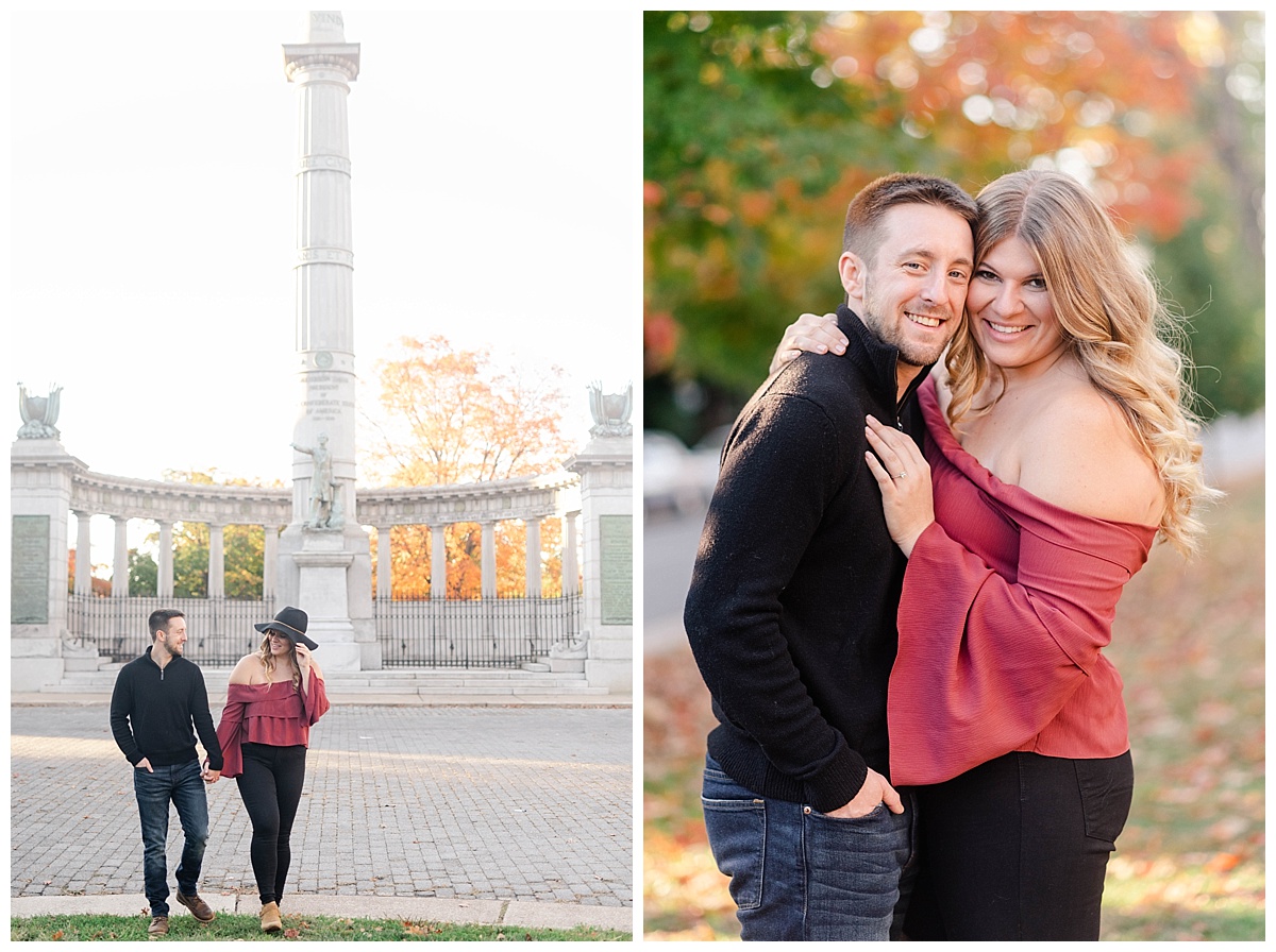 Emily & Jeff | A Richmond Engagement Session - amandawosephotography.com