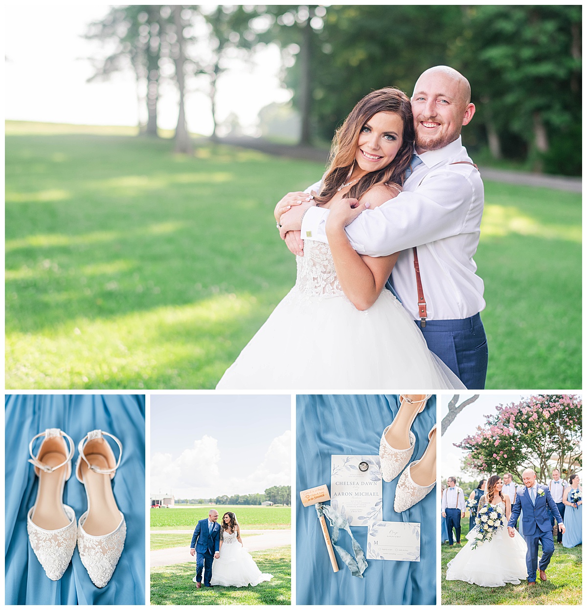 A Laid-Back Summertime Wedding | Chelsea & Aaron ...